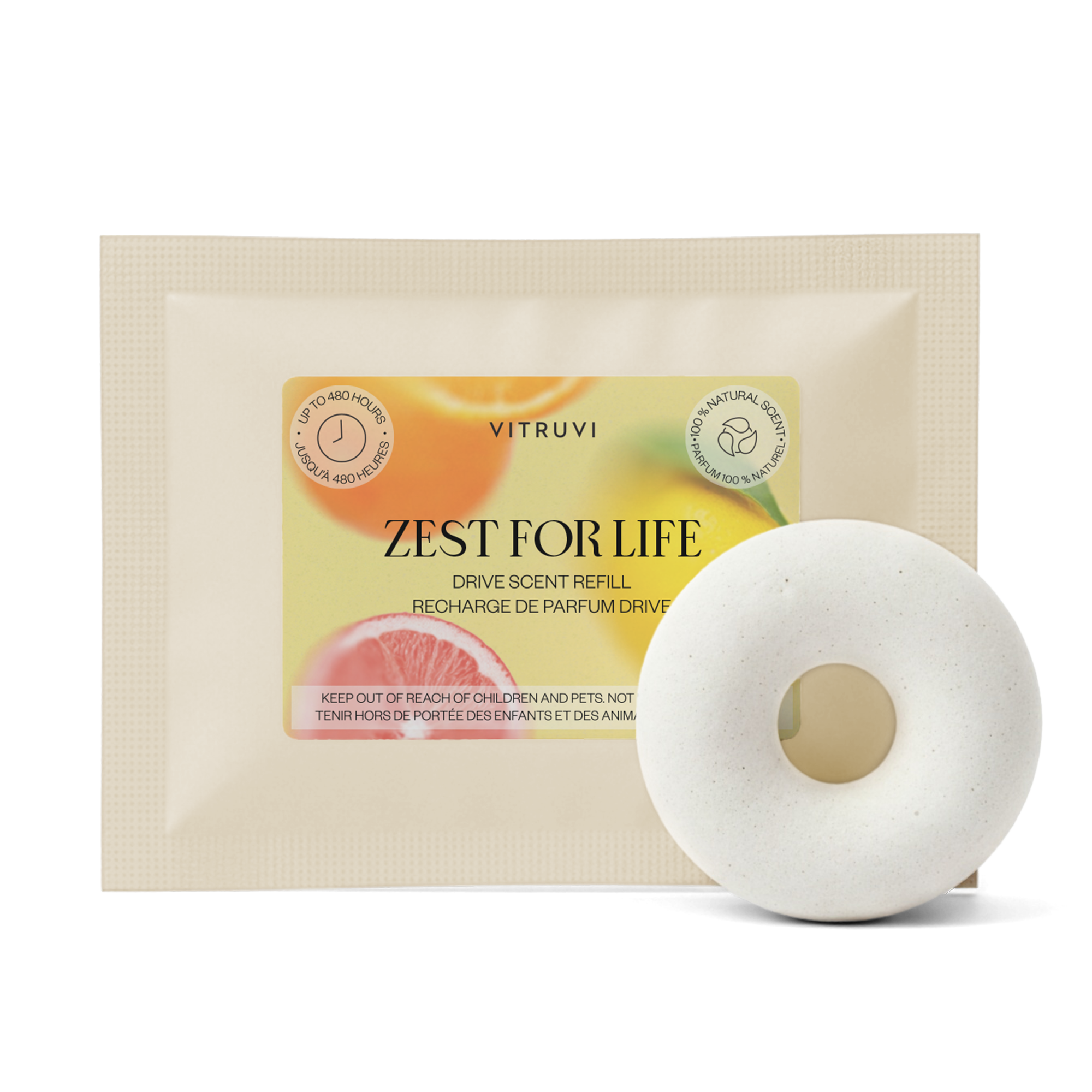 Zest for Life Drive Scent Refill – Vitruvi US