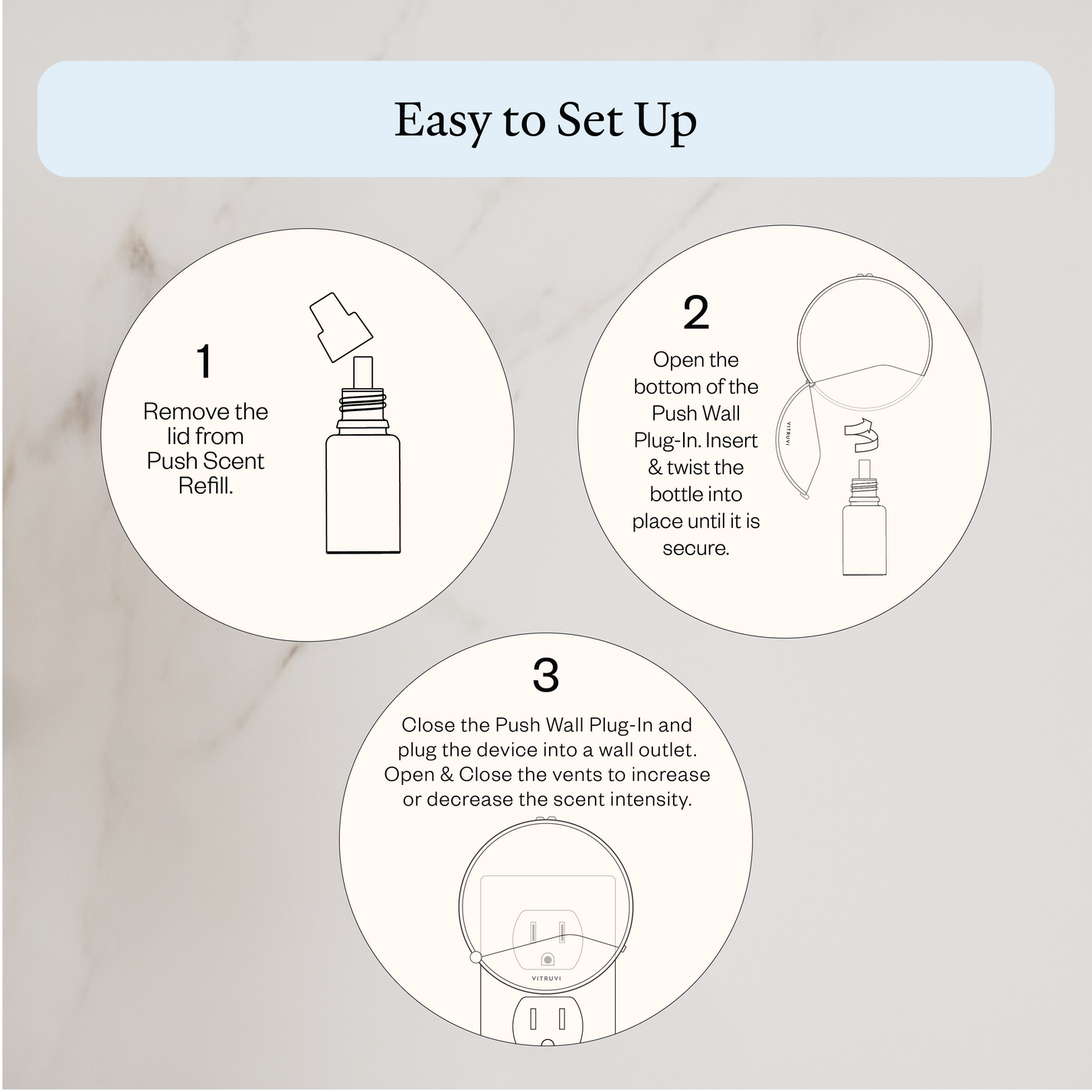 Push Plug-In Wall Diffuser – Vitruvi US