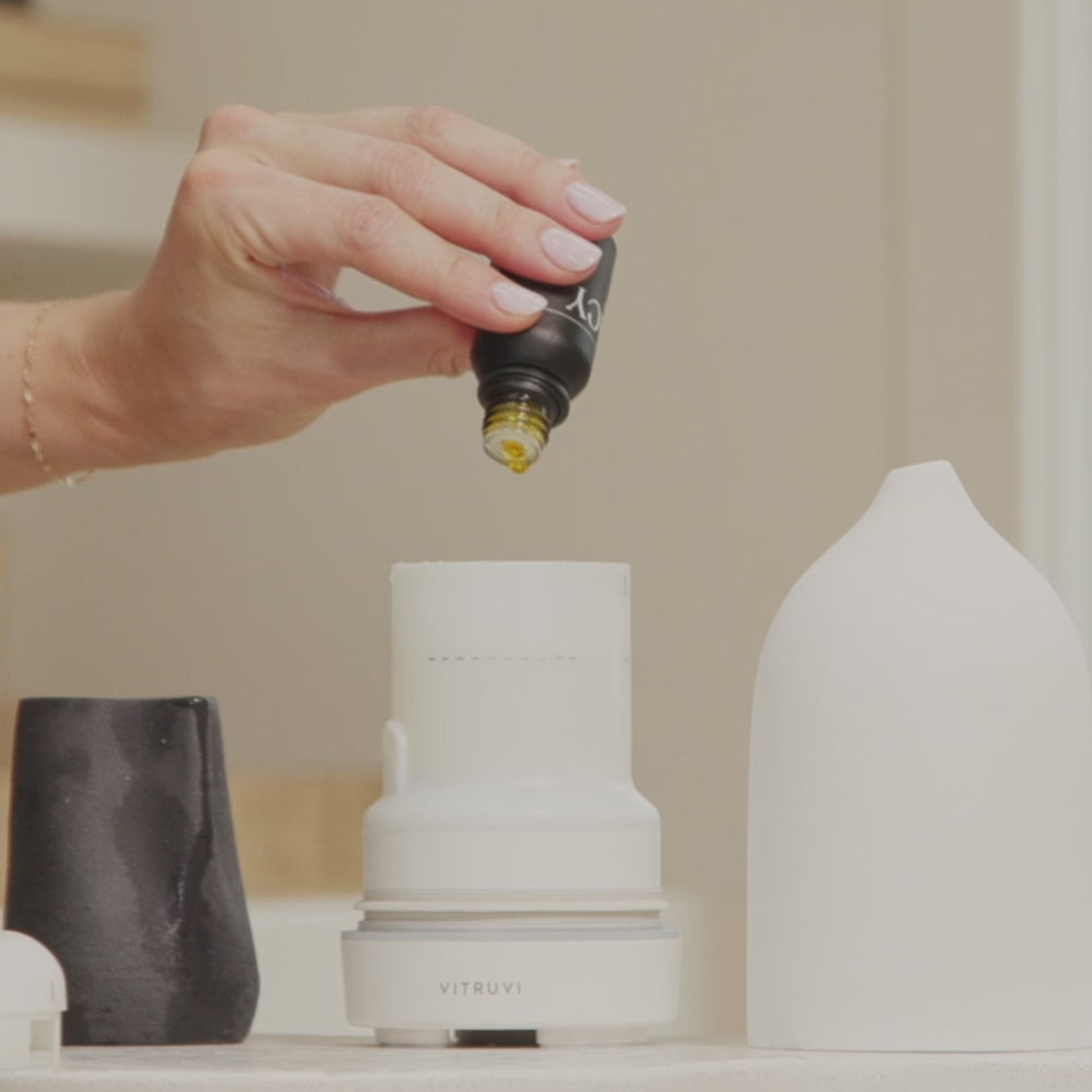 Stone Essential Oil Diffuser| Voted Best Diffuser 2023 | Vitruvi
